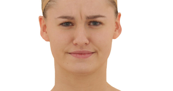 Female 01 Brows Down RAW